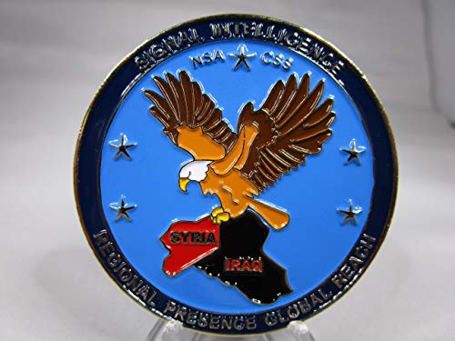 Middle Eastern Crytologic Center Europe Middle East Africa Signal Intelligence Regional Presence Global Reach Challenge Coin