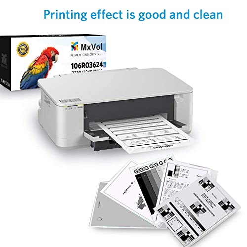 MxVol Compatible Toner Cartridge Replacement for Xerox 106R03624 WorkCentre 3335 3345 Phaser 3330 Printer, Extra High Capacity 15,000 Pages (1-Pack, Black)