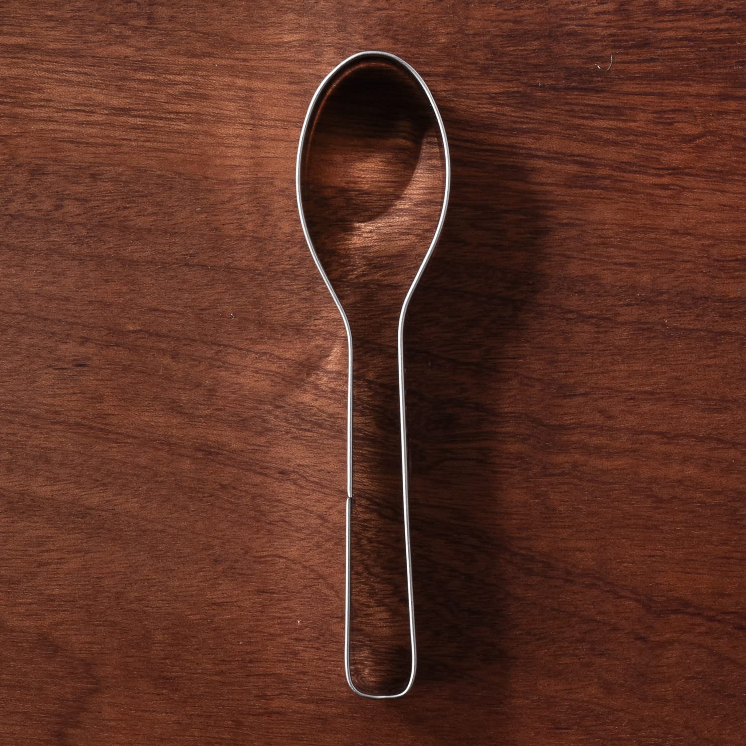 LILIAO Spoon Cookie Cutter Tea Party Fondant Biscuit Cutter - 1.2 x 4.6 inches - Stainless Steel