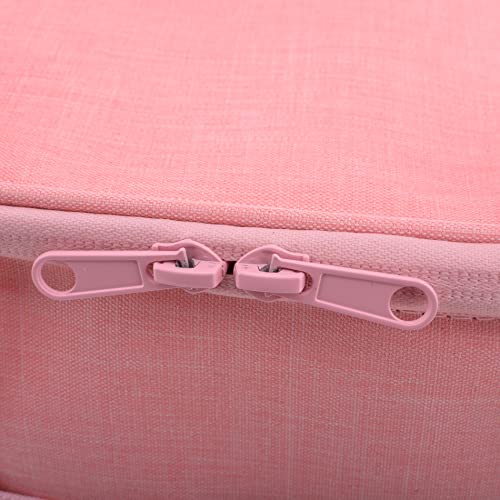 MKPCW Reusable Lunch Bag Insulated cooler Lunch Box Internal leak proof with Adjustable Shoulder Strap for Men Women (Pink)