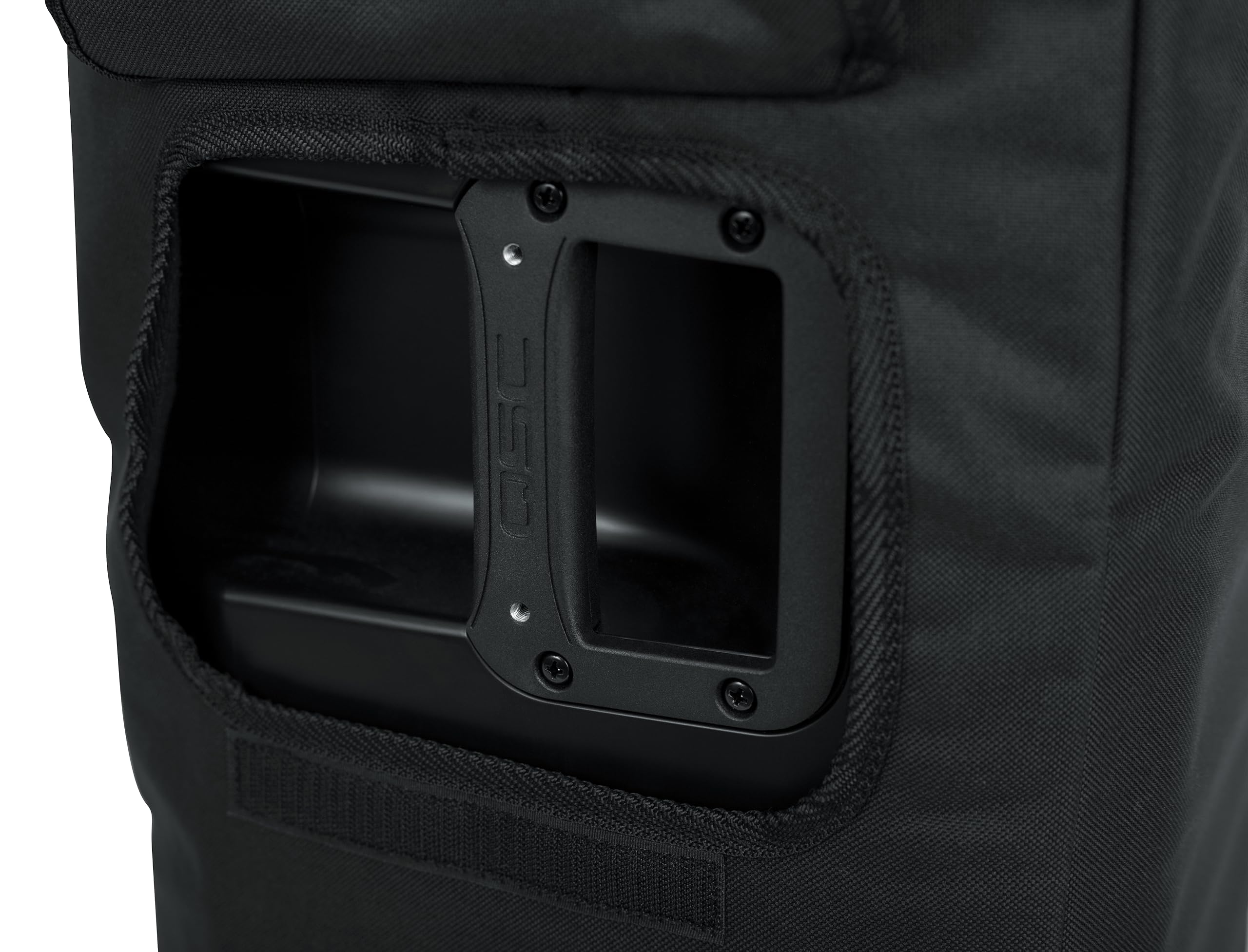 Gator Cases Protective Nylon Speaker Cover for Compact 12" Speaker Cabinets; Fits QSC K12, Yamaha DXR12 and more (GPA-CVR12), Black