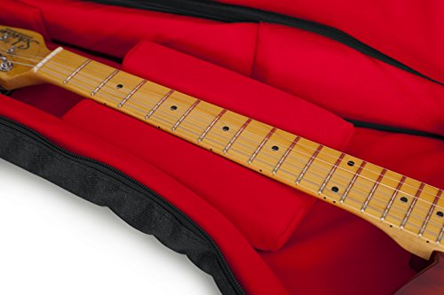Gator Cases Transit Series Electric Guitar Gig Bag; Charcoal Black Exterior (GT-ELECTRIC-BLK)