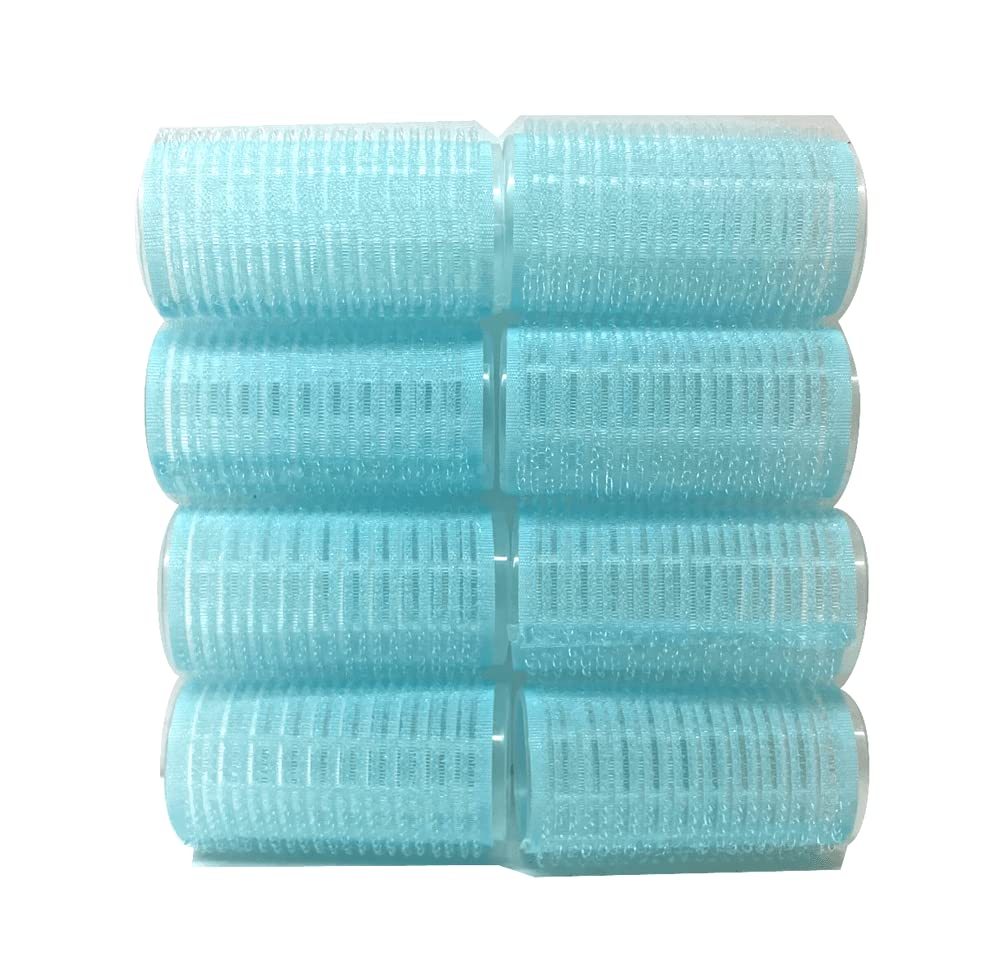 Medium Self Stick Hair Grip Curlers Rollers -8PC