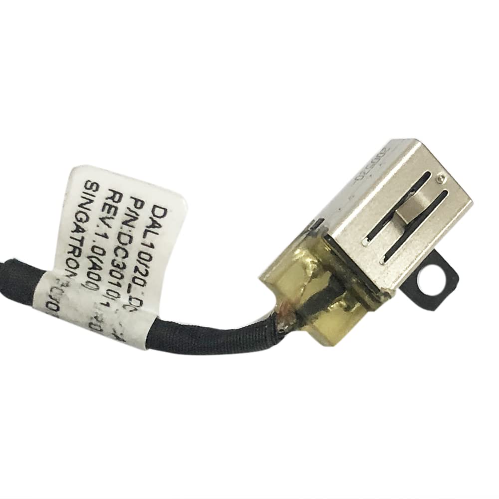 Zahara DC Power Jack Cable for Dell Inspiron 15 3583 3585 3493 3593 5593 14 3482 5493 17 3793 3785 P35E007 /Latitude 3490 3590 E3490 E3590 CN: 0228R6 228R6 CN-0228R6-E8C00 P/N: DC301011R00 DC301012300