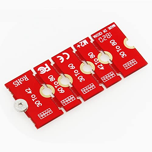 OWLEEN 1PCS Extended M2 M2PLUS NGFF NVME M.2 PCB+Metal 2230, 2242, 2260, 2280 M2 Change Long Size U.2 M.3 SSD 24BB