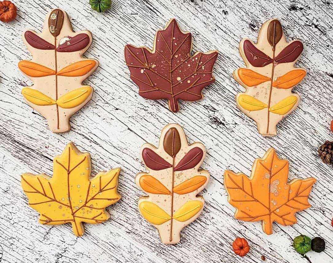Maple Leaf Cookie Cutter 3.25" Made in USA by Ann Clark