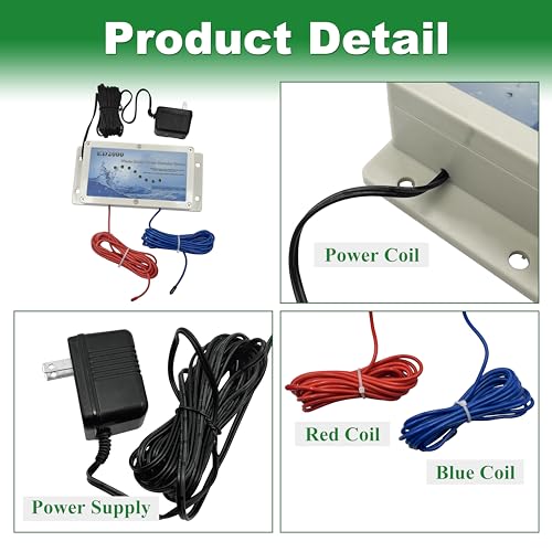 LUKYER Whole house water descaler Alternative Water Softener,Reduction Water Scale Buildup