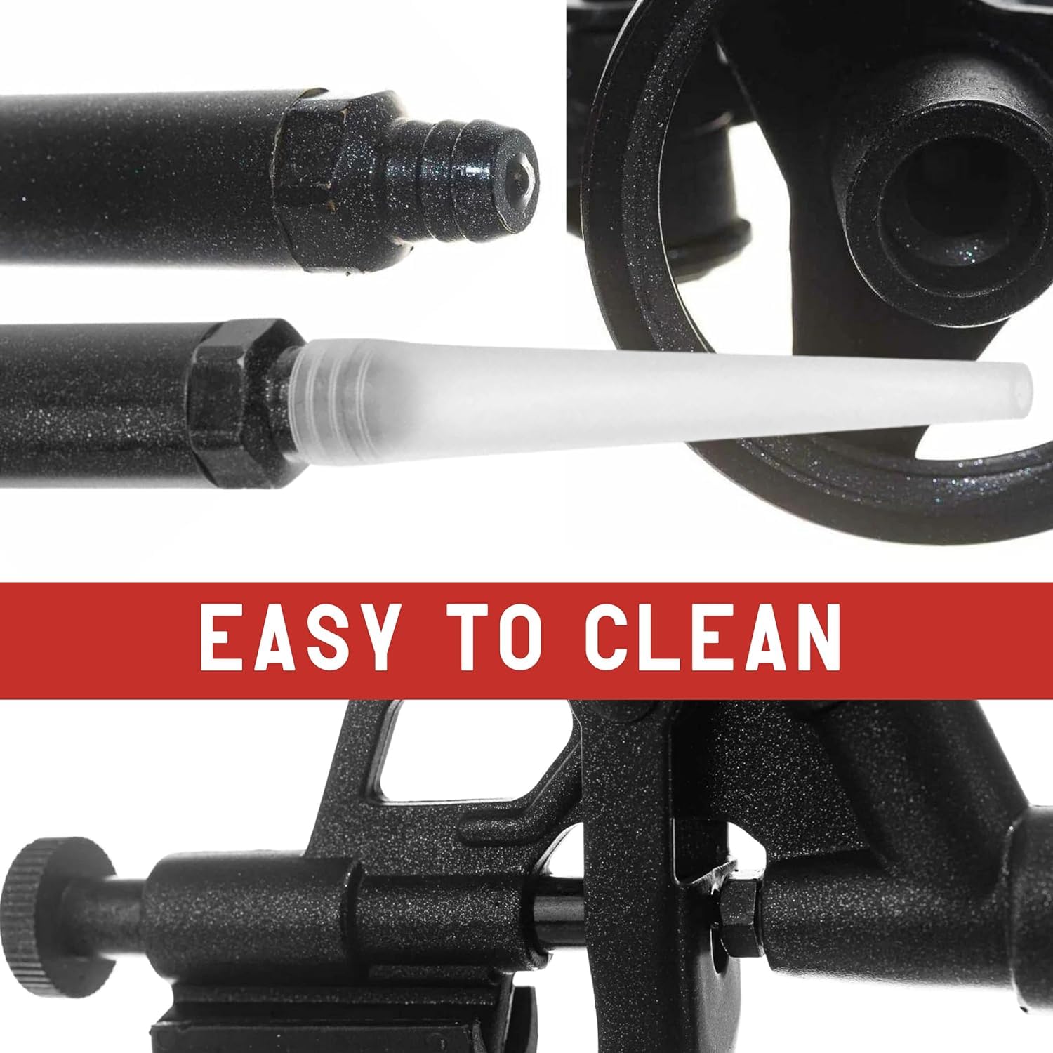 Pack of 2 Red Foam Gun β Heavy Duty PU Foaming Sealant Sprayer for Caulking and Insulation Professional Foaming Gun Spray Application for Filling and Sealing Caulking Gun