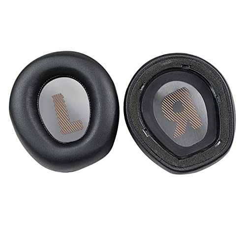 Q800 Replacement Earpads Protein Leather Ear Pads Cushions Cover Repair Parts Compatible with JBL Quantum 800 Wireless Over-Ear Performance Gaming Headset (Black)