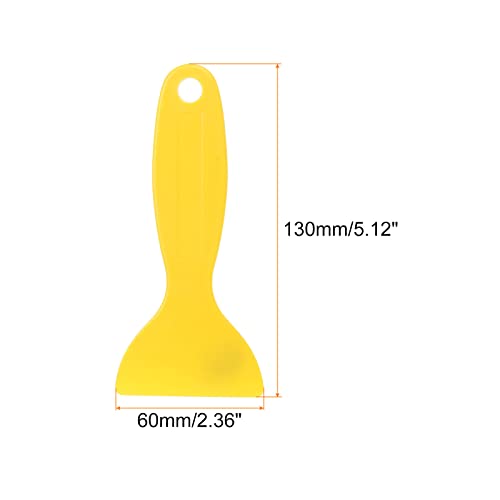 MECCANIXITY Plastic Spudger Pry Opening Repair Tools 5pcs for Mobile Phone PC Tablet Laptop LCD Screen Smart Phone Repair 130x60mm Yellow