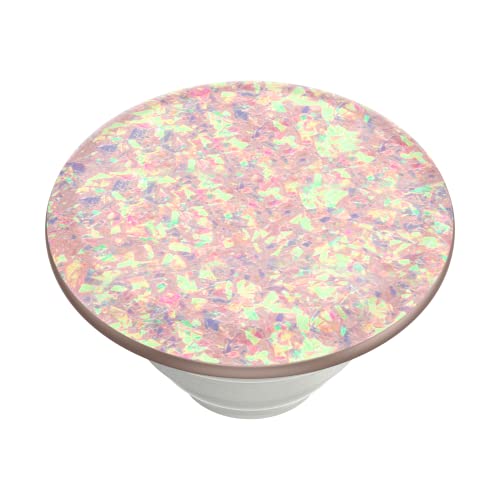 PopSockets Phone Grip with Expanding Kickstand, Glitter PopGrip - Confetti Rose