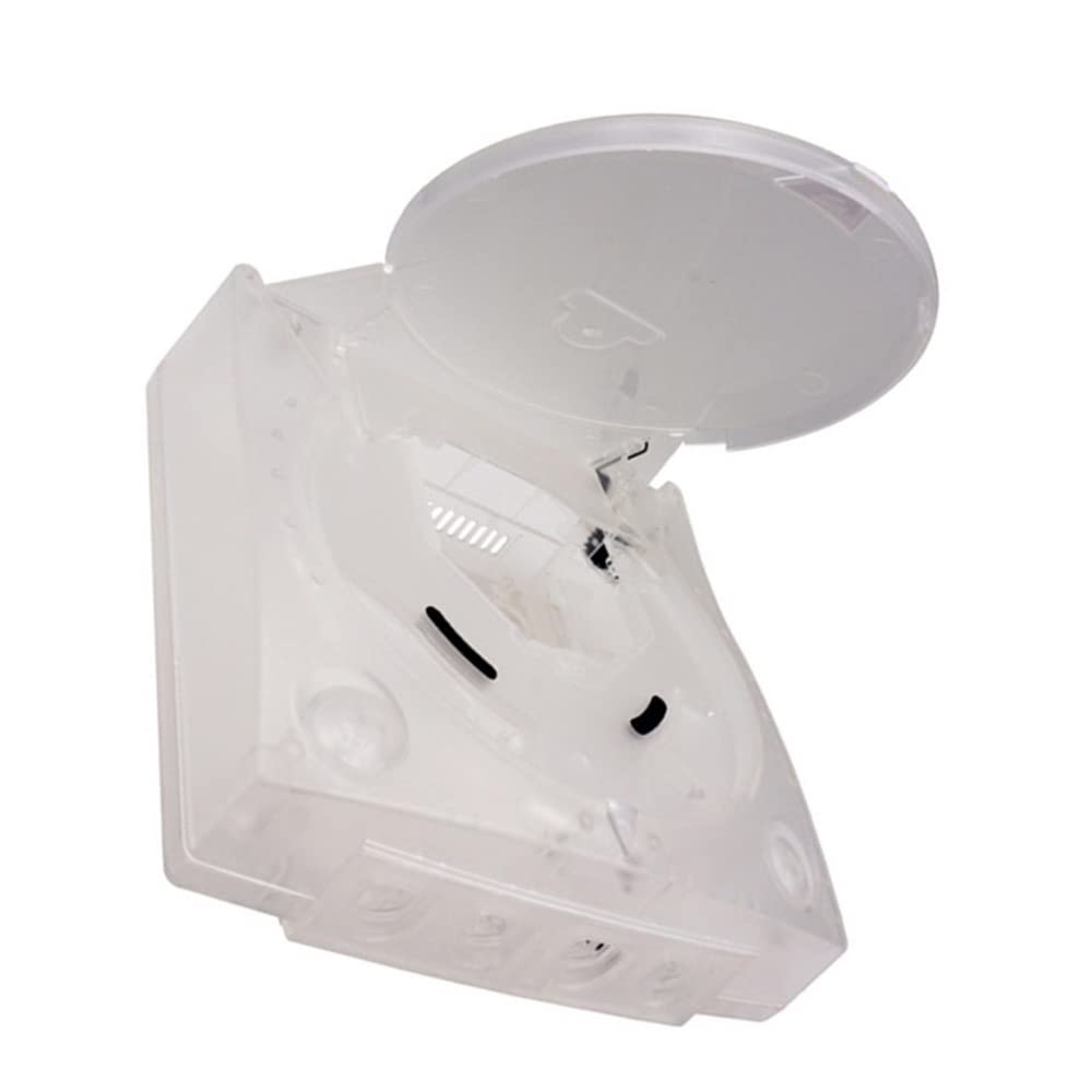 Limnyves Replacement Plastic Shell Case for Dreamcast Retro Console Boxes, Translucent White