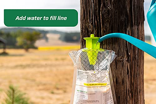 RESCUE! Big Bag Fly Trap – Disposable, Outdoor Use