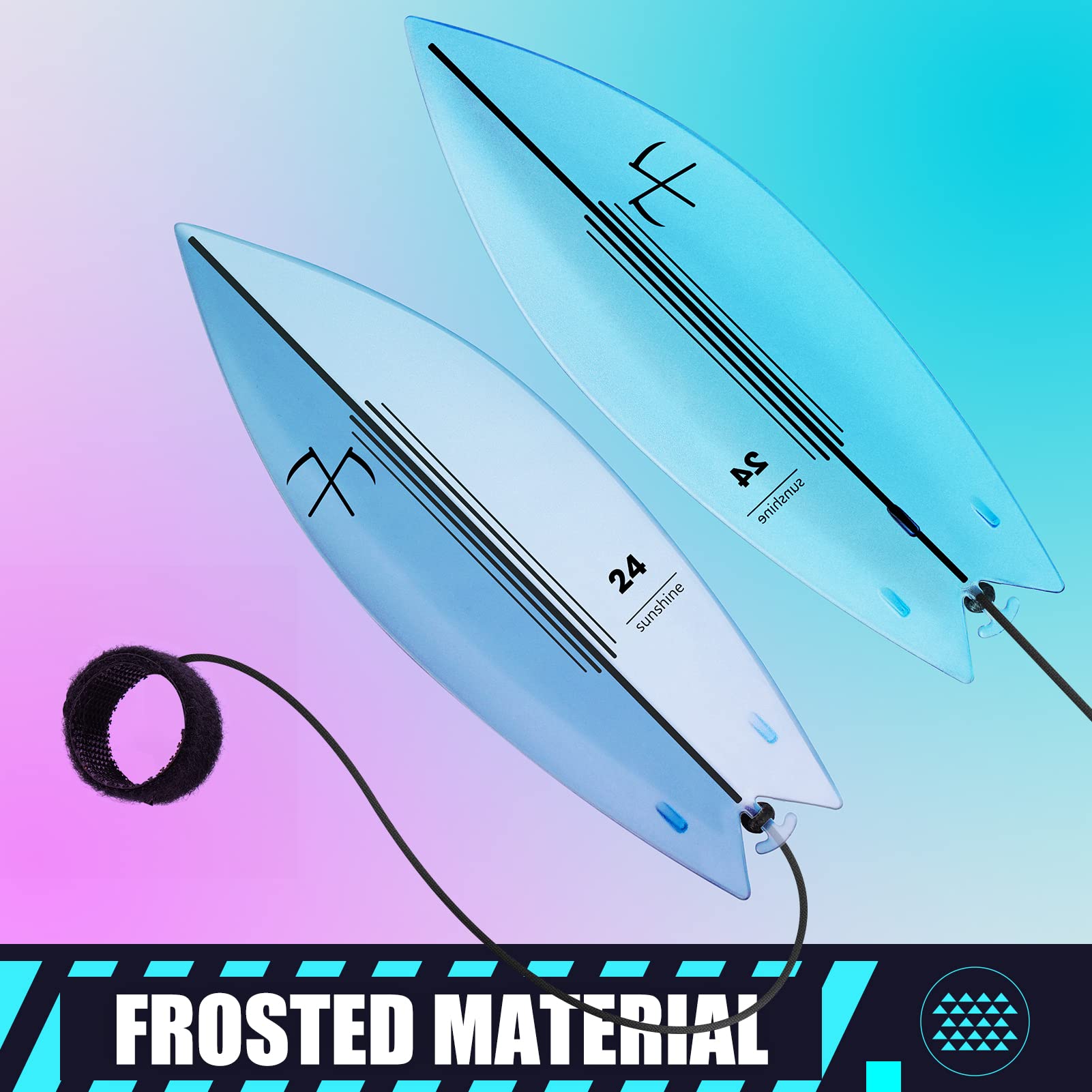 LOEO Finger Surfboard Finger Toy Surf Board Surf The Wind Mini Surfboard for Kids and Surfers(Green)