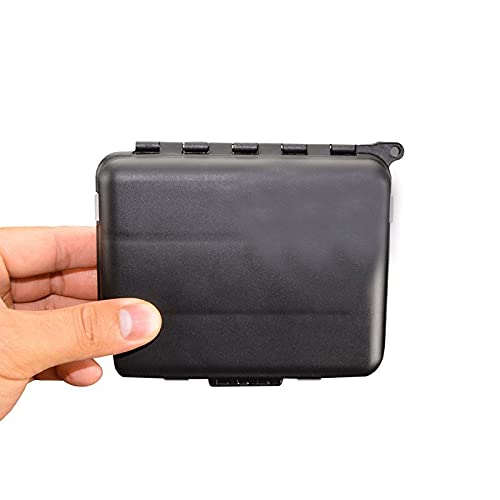 LMMDDP Fishing Hook Box Black Tool Box Storage Bait Hook Box Storage Fishing Tackle Box Fishing Accessories