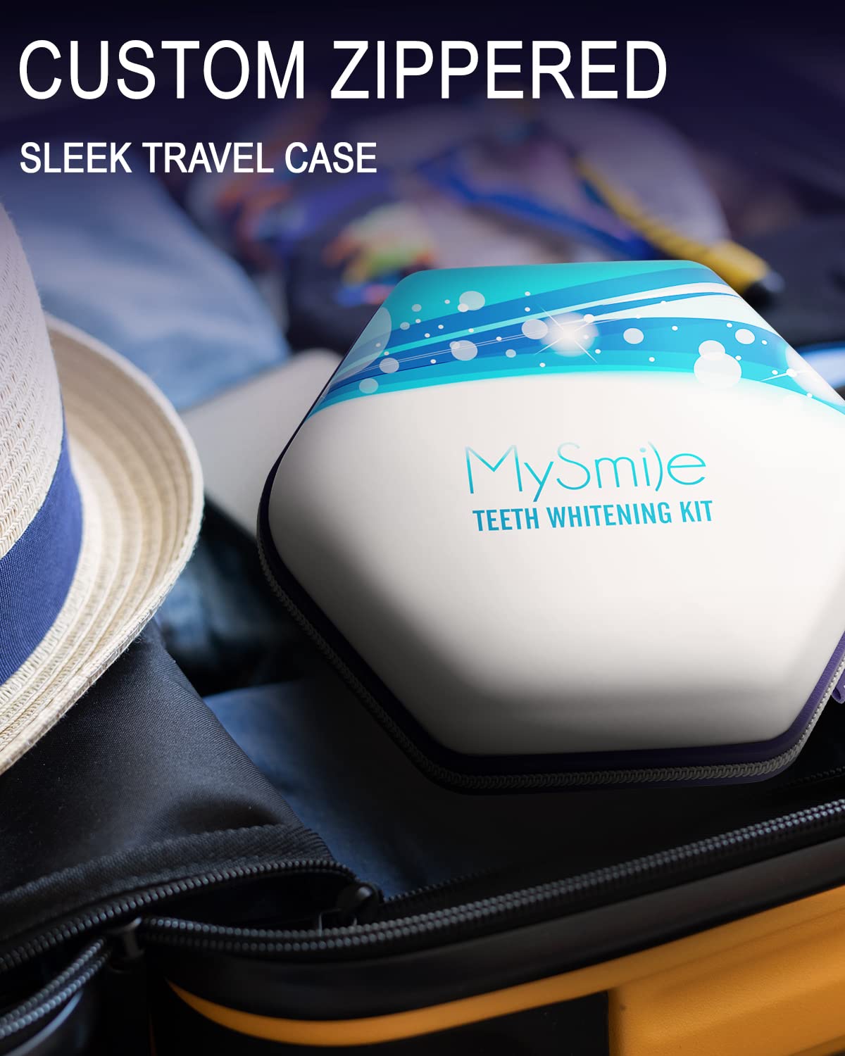 MySmile Teeth Whitening Kit Enhanced Teeth Whitener,3 Non-Sensitive Teeth Whitening Pen, 3 Non-Sensitive Teeth Whitening Syringe, Helps to Remove Stains from Coffee, Smoking, Wine, Soda, Tea