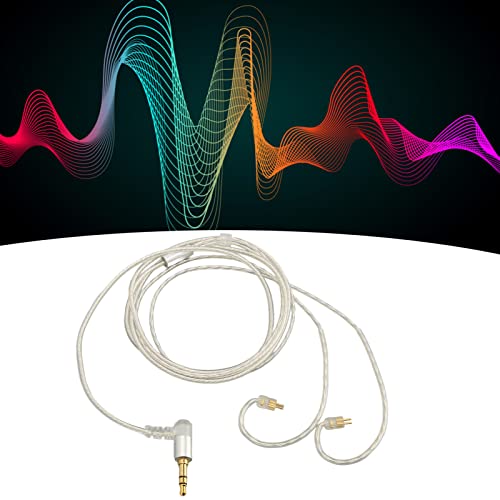 Replacement Audio Cable Extension Cord for for 1964 UE3X UE18 W4R UM3X, for KZ AS10 ZST ZS3, for Revonext QT2 QT3, for RX8 BQEYZ KC2 KB1, Headphone Upgrade Cable