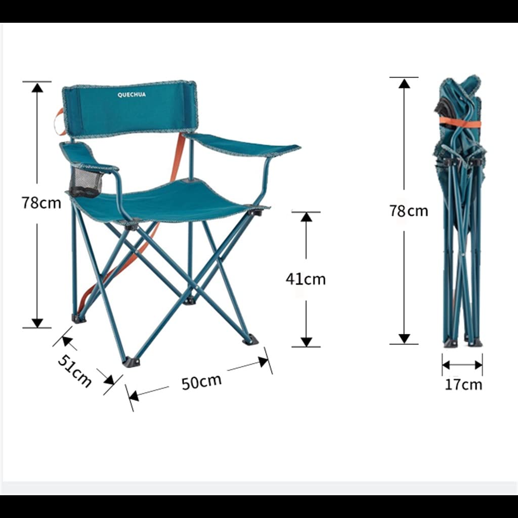 LMMDDP Outdoor Folding Chair Portable Camping Folding Stool Fishing Chair Carry Back Chair Maza Stool