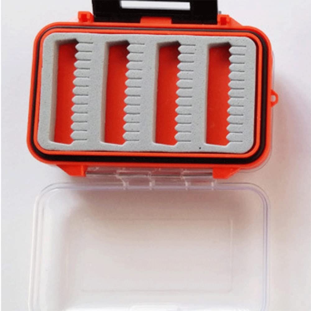 LMMDDP Plastic Fishing Pocket Box for Fishing Box Waterproof Box Fishing Tool Box Supplies
