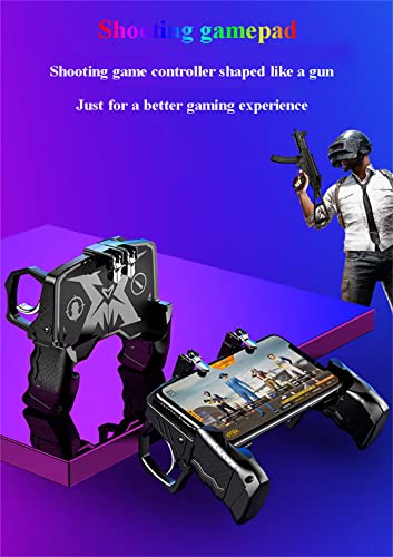Mobile Game Controllers Gaming Grip, Portable Gamepad Triggers, Sensitive Shoot Aim Joysticks for Android & IOS