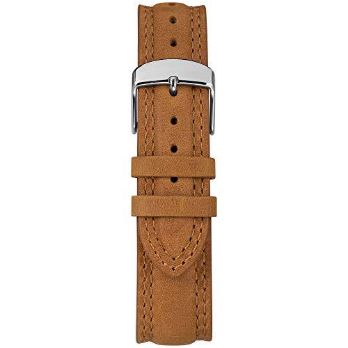 Timex Men's TW4B16400 Expedition Field Tan/White Leather Strap Watch