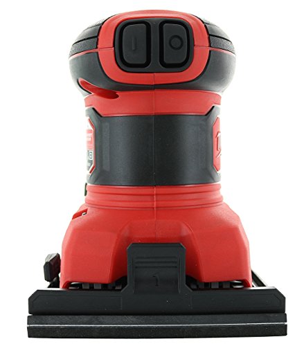 Milwaukee 6033-21 3 Amp 1/4 Sheet Orbital 14,000 OBM Compact Palm Sander with Dust Canister (2 Sheets of Sandpaper Included)