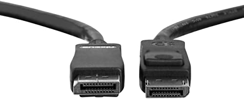 Nixeus (2-Pack VESA Certified DisplayPort 1.4 HBR3 Cable (10') - Supports HDR Gaming Monitors, FreeSync, G-Sync, Adaptive Sync, 4K 144Hz, 8K 60Hz & up to 360Hz Ultra High Refresh Rate, NXC-10DP14x2