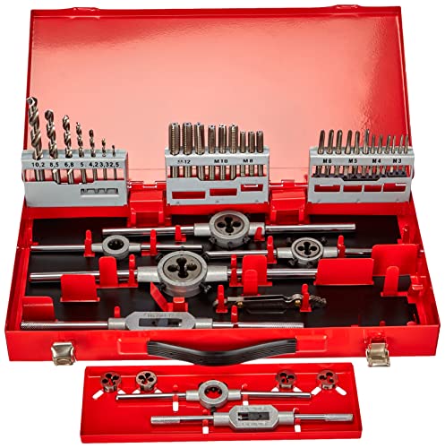 Ruko 245030聽-聽Set of Drilling Tools HSS tap DIN 352聽(Metal Box/a 44U)