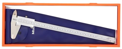 Mitutoyo 530-316 Vernier Caliper, Stainless Steel, Inch/Metric, 0-6" Range, +/-0.002" Accuracy, 0.0078" Resolution