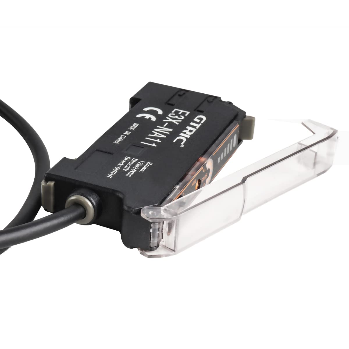 Paialu Optical Fiber Amplifier, E3X-NA11 Fiber Optic Sensor Photoelectric Sensor - for Relay Amplification, Long-Distance Optical Communications Diffuse Induction Photoelectric Switch
