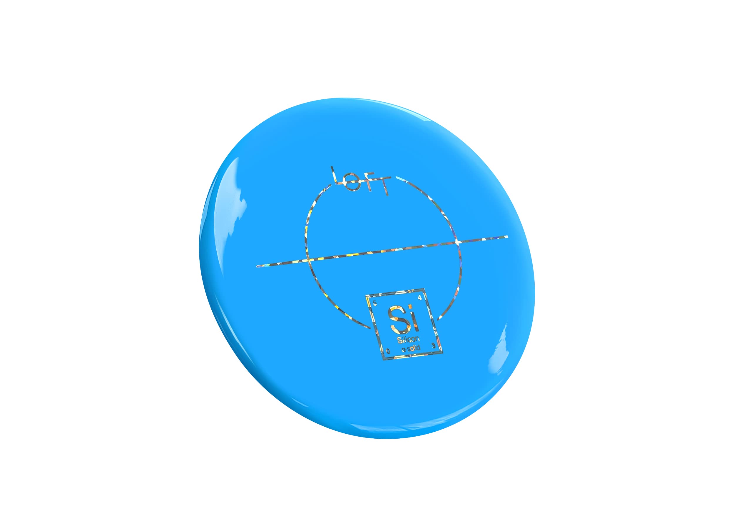 LOFT Discs Gamma Silicon | Overstable Disc Golf Midrange | Comfortable Grip with Premium Plastic | Consistent Stable Flight on Backhand & Forehand | Colors May Vary (Gamma Glow Plastic)