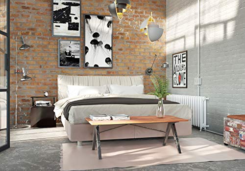 Furinno Jaya End Table, One, Black Wood