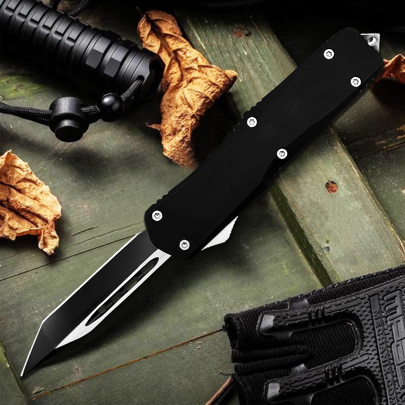 Pocket Tool for Survival,Outdoor Pocket knife With Glass Breaker Survival Tools