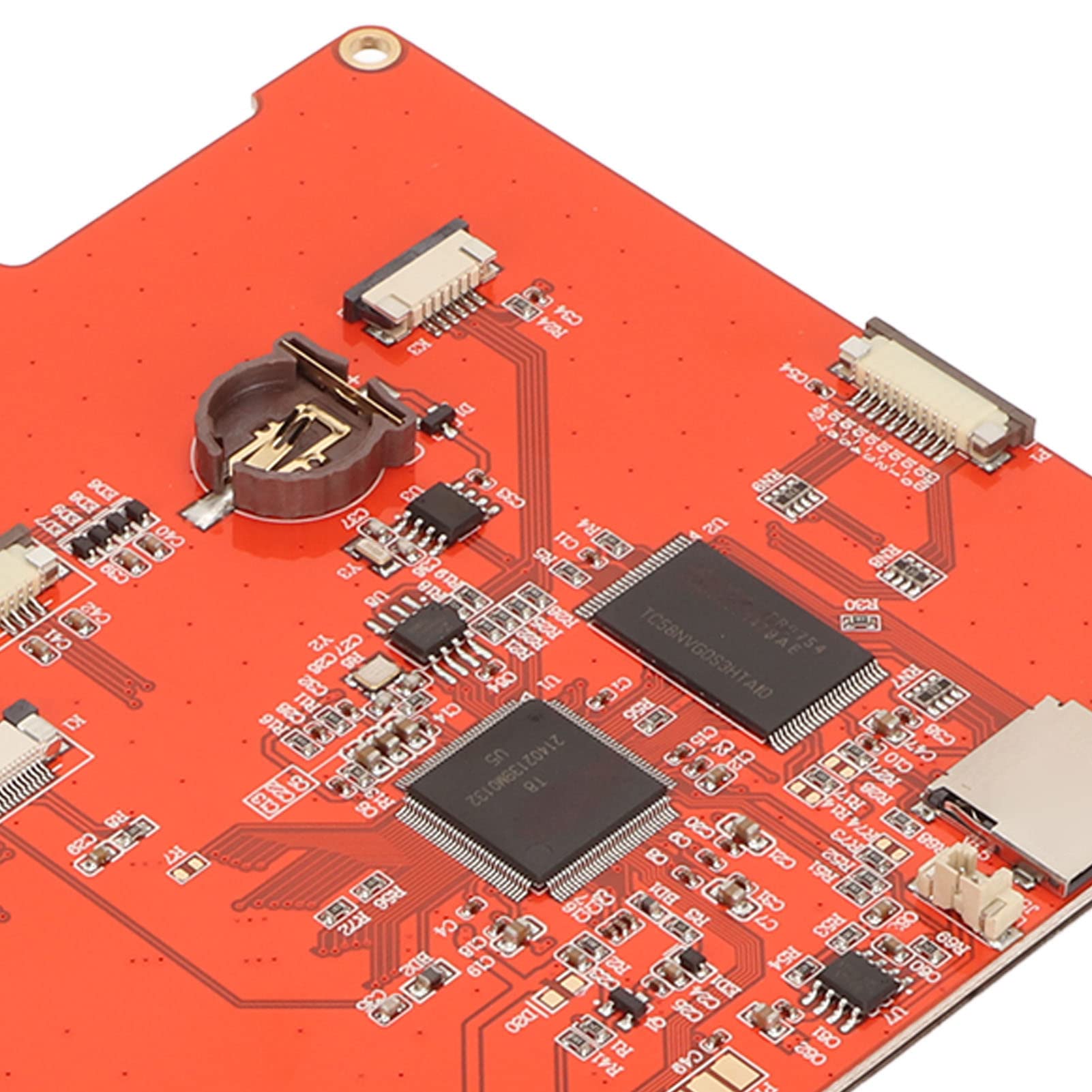 Naroote HMI Display, LCD Display Module 8 GPIO AV Animation Play 7 Inch RTC Function for Vehicle