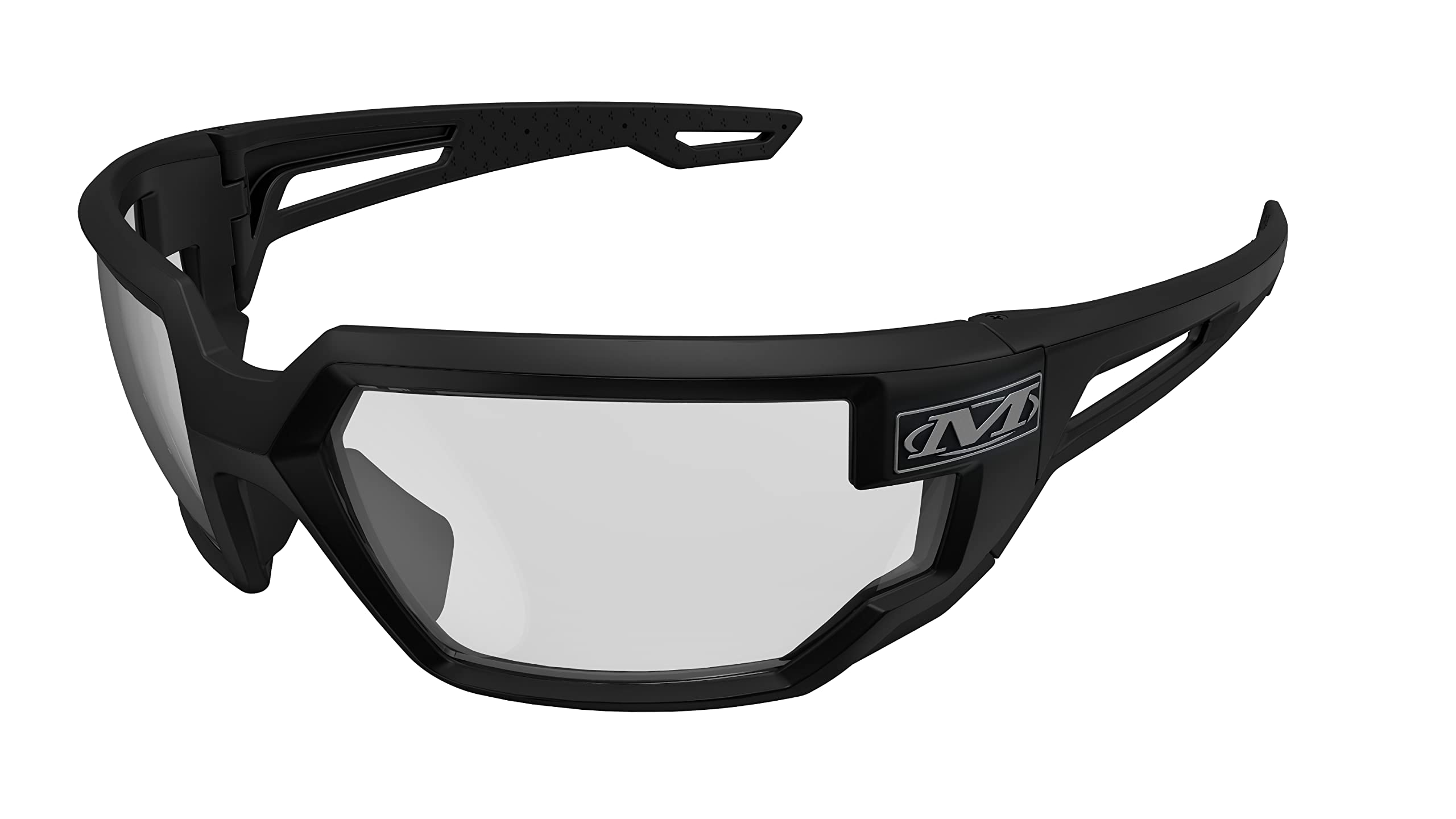 Mechanix Wear: Vision Type-X Safety Glasses with Advanced Anti Fog, Scratch Resistant, Black Frame, Protective Eyewear, Lightweight, Ventilated Temples, For Indoor & Outdoor Use (Clear Lens)