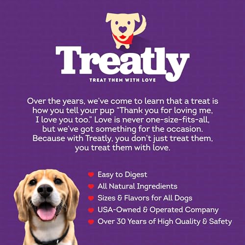 Treatly USA Beefhide Bones 15-17" Dog Chew Treats - Chicken Flavor, 1 Count/1 Pack