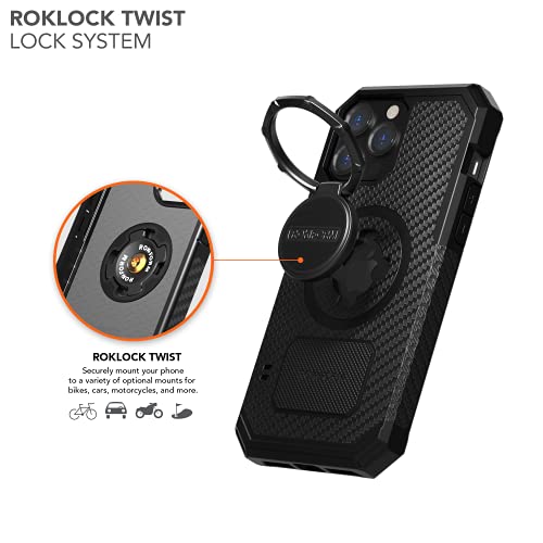 Rokform - iPhone 13 Pro Max Rugged Case + 2-Pack Screen Protector Kit (Clear)