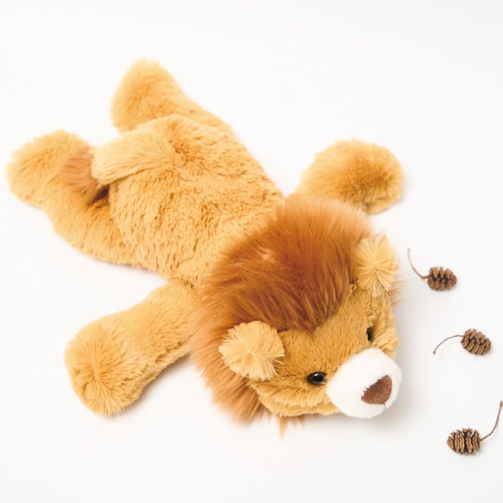 Ololele Lion Stuffed Animal 17.7"" Yellow Lion Plush,Soft and Cute Plushy for Kids, olole003