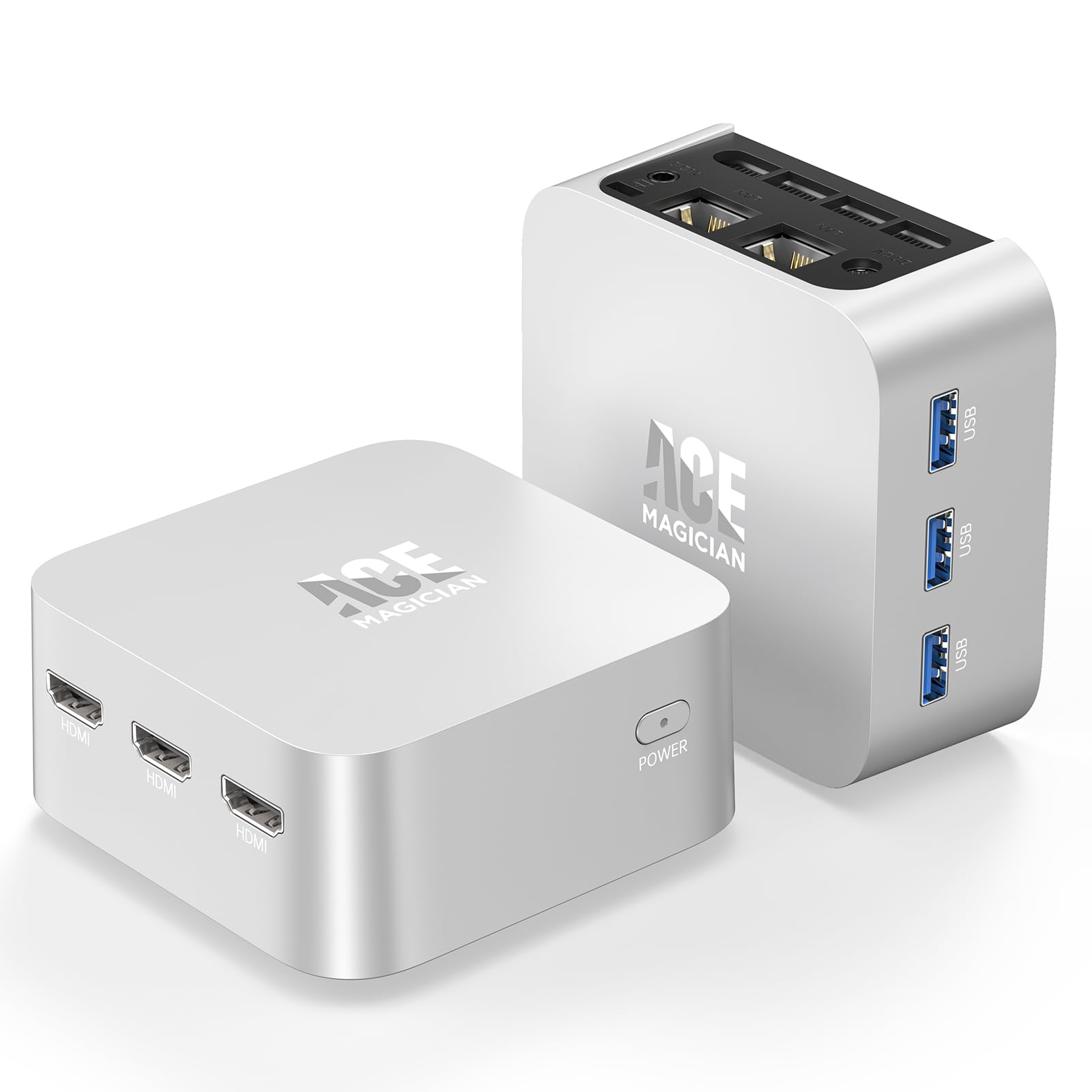 Mini PC Windows 11 Pro, Intel New 11th Processor N5105 (4C/4T, Up to 2.9Ghz), 12G DDR4 256G M.2 SSD Mini Desktop Computer, 4K Triple Display Dual HDMI VGA USB 3.0 WiFi 5 BT 4.2, Support Auto Power On