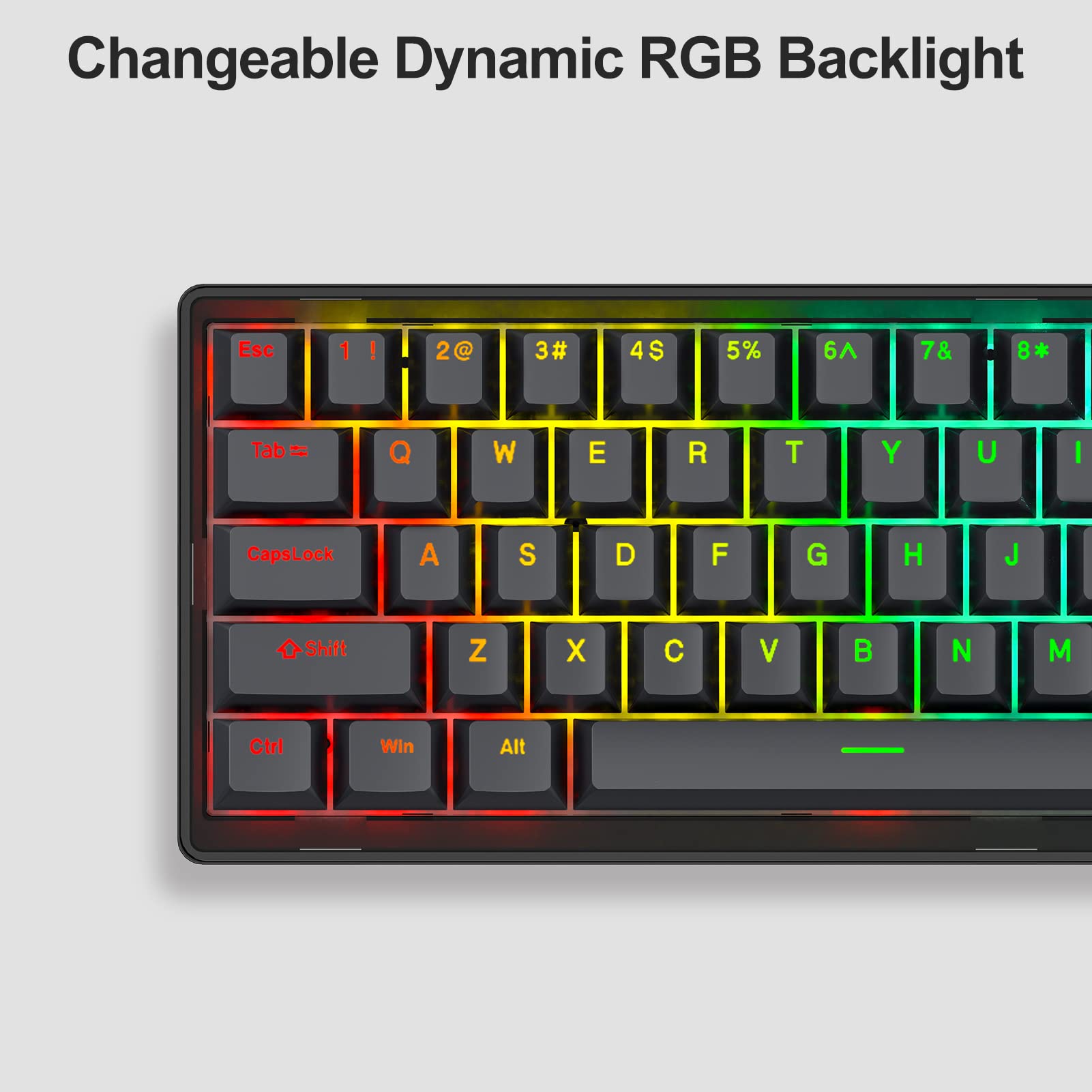 NPET K611 60% Mechanical Gaming Keyboard and K10 Gaming Keyboard