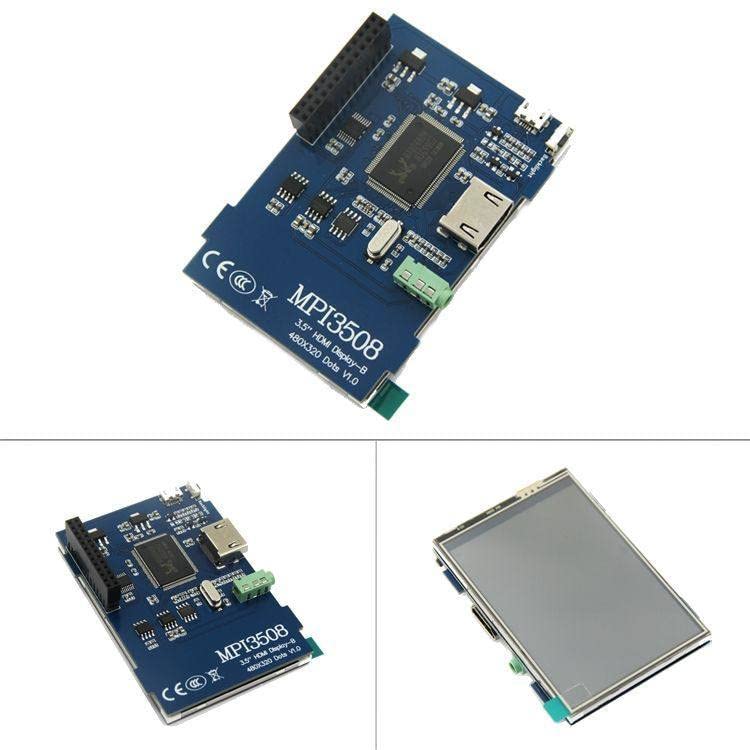 MPI3508 3.5 inch USB Touchs Screen Real HD 1920x1080 LCD Display for Raspberry Pi 3/2/B+/B/A+