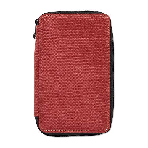 Speedball Art Products Canvas Storage Case for Pencils, Markers, Pens and Art Supplies, Holds Up To 48 Standard Pencils, Rose