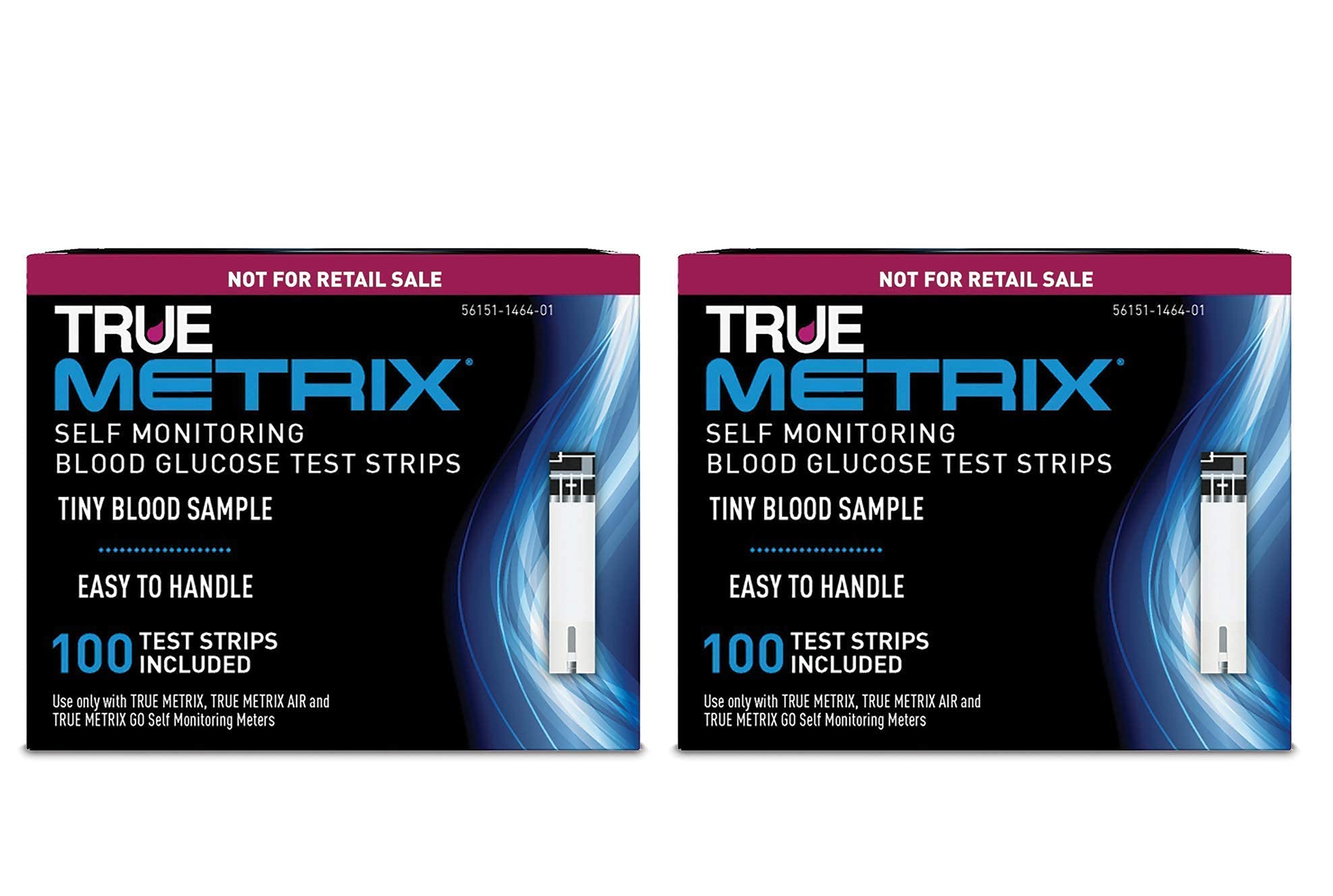 TRUE METRIX® GO Starter Kit with TRUE METRIX® Blood Glucose Test Strips NFRS 100ct - 2 Pack (200 Test Strips)