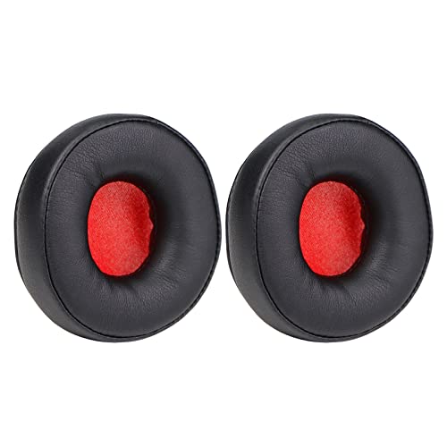 Move Ear Pads Cushion, MOLGRIA Replacement Earpads for Jabra Mobr Wireless Stereo Headphones.(Red Lining)