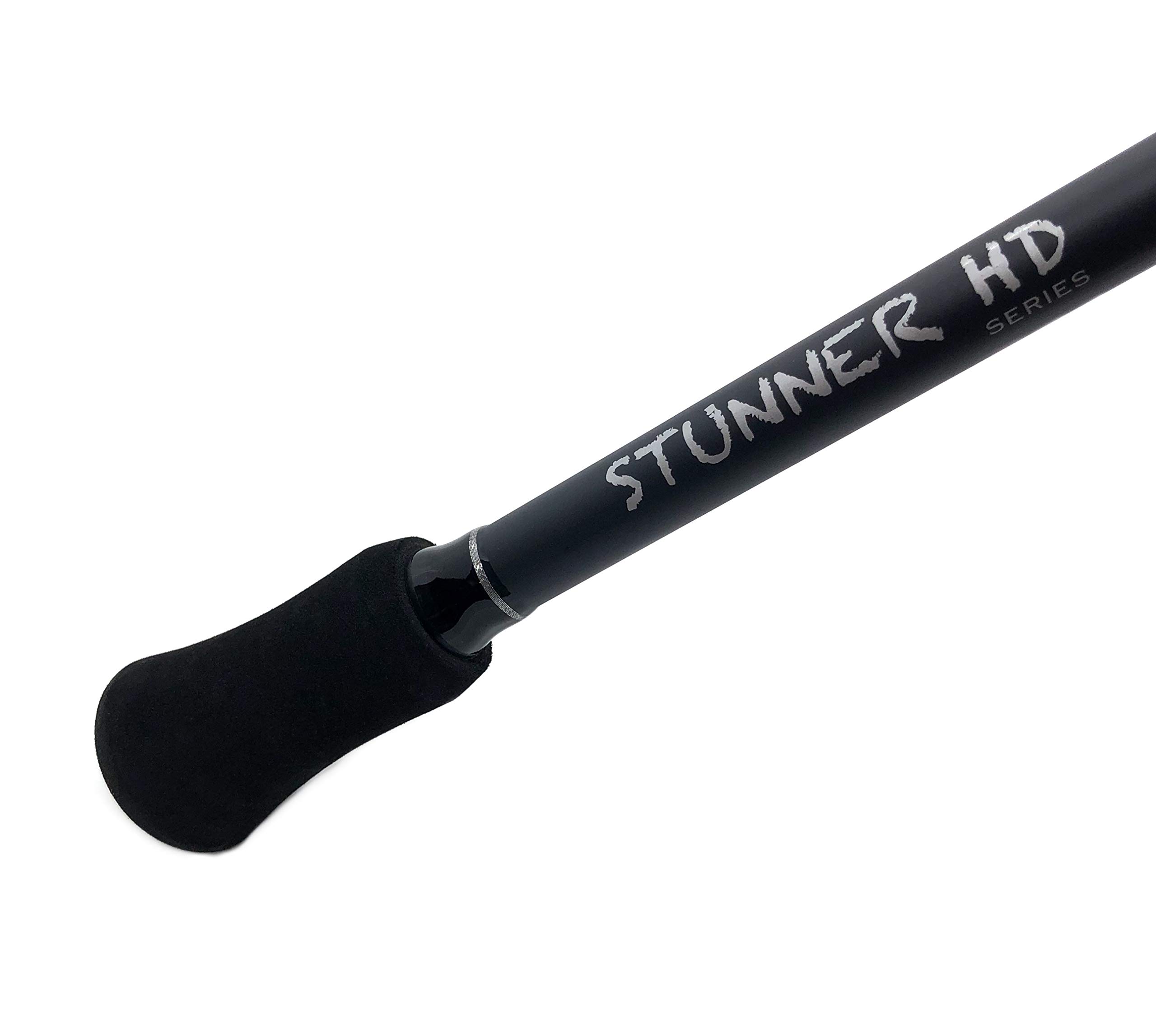 Fitzgerald Stunner HD Series Casting Rods Lightweight Sensitive Rods Premium American Tackle Microwave Guides, Freshwater and Inshore Baitcasting Fishing Rods