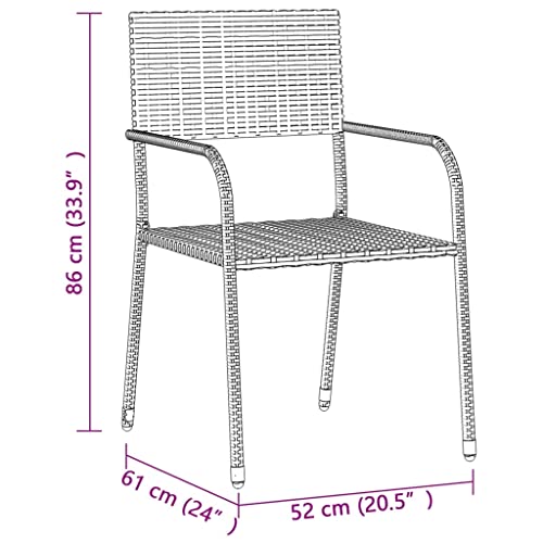 WFAUIBR Dining Set 5 Piece Patio ,Full Set of Family Gathering Tables,Lounge Set ,for Balcony, Lawn, Garden, or Poolside, This Set is Outdoor Spaces.Gray/B,5 Piece 51.2"