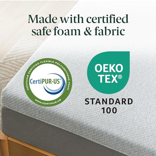 ZINUS 8 Inch Ultima RV Memory Foam Mattress [New Version], Short Queen, Fiberglass Free, Medium Firm Feel, Breathable Memory Foam, Certified Safe Foams & Fabric, Mattress in A Box