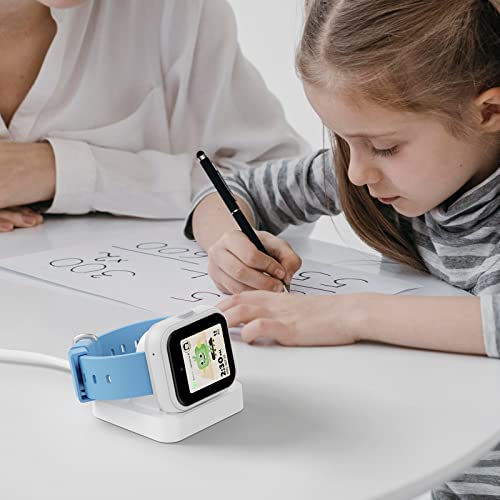 Soarking Charging Dock Replacement for T-Mobile SYNC UP Kids Watch with 5 Feet Charger Cable(White)