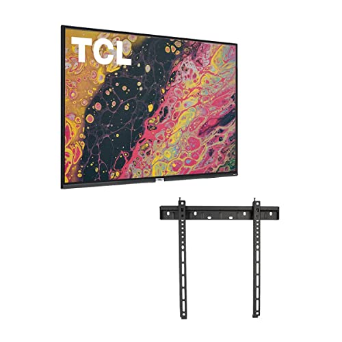 TCL 43-Inch Series 4 Class 4K 2160p Smart TV HDR 60Hz Refresh Rate Compatible with Alexa & Google Assistant (No Stands) + Free Wall Mount (Renewed)