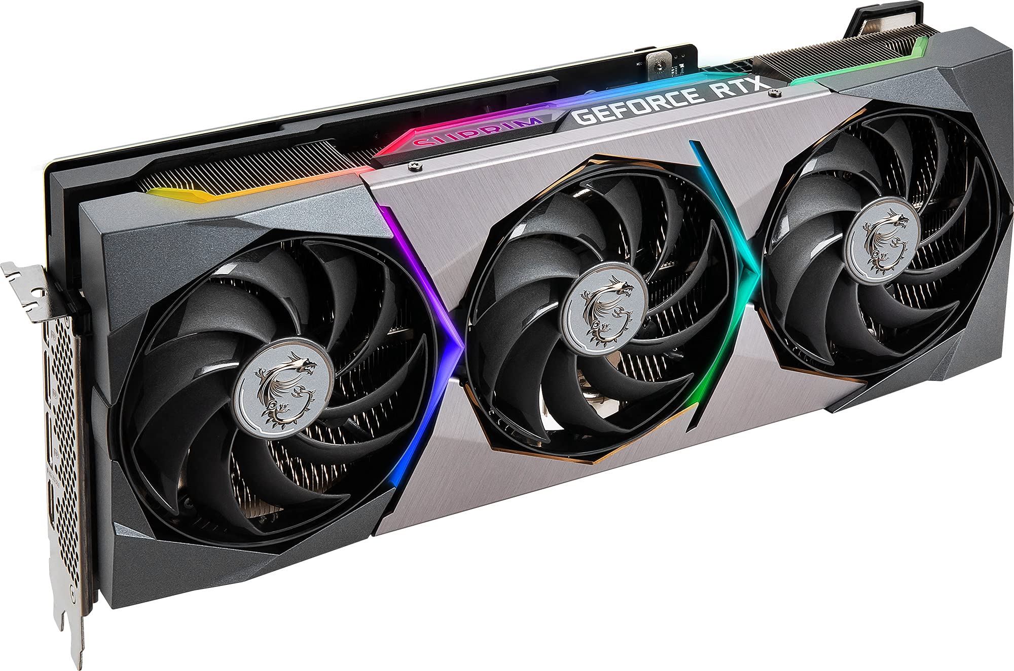 MSI Gaming GeForce RTX 3080 Ti 12GB GDRR6X 384-Bit HDMI/DP Nvlink Torx Fan 3 Ampere Architecture OC Graphics Card (RTX 3080 Ti SUPRIM X 12G) (Renewed)